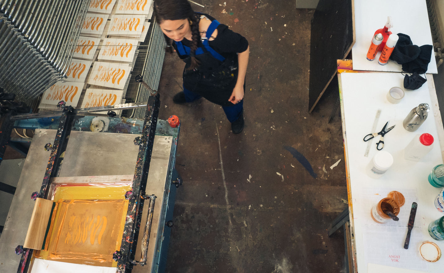 Screen Printing Workshop "Become a Screen Print Expert from A to Z" wi – subcultours