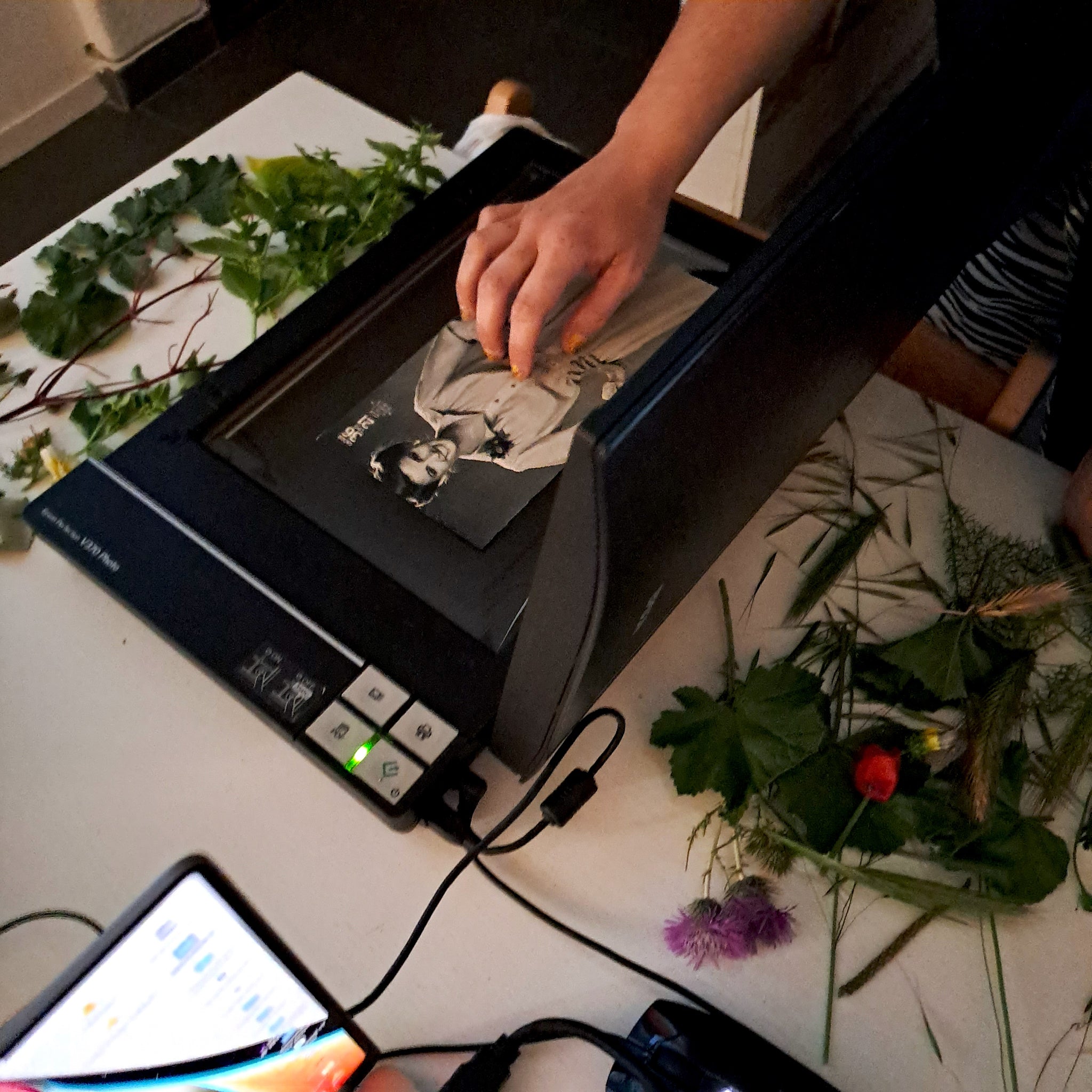 Scanography - the Art of Scanner Photography Workshop with Marzia in L ...